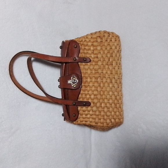 Bags | Vintage Straw Purse | Poshmark